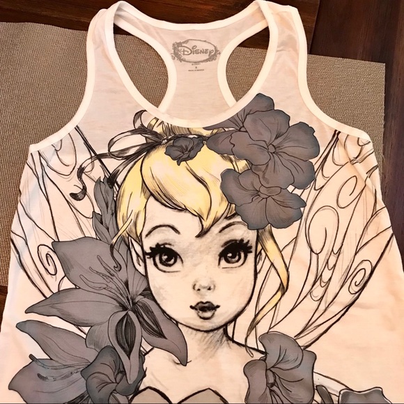 Disney | Tops | Disney Tinkerbell Tank | Poshmark